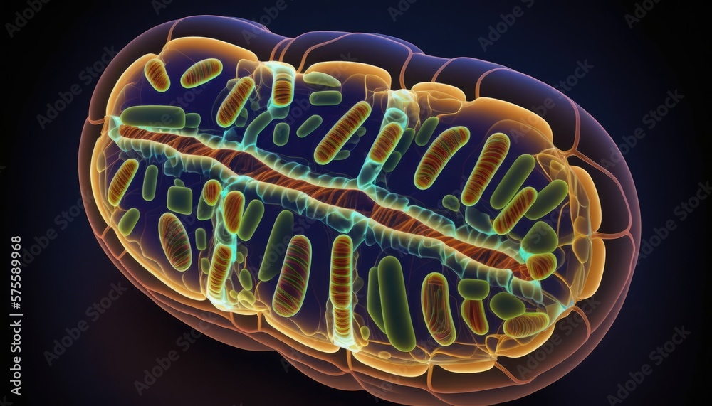 Mitochondria - The Powerhouses of the Cell - Microscopic Image ...