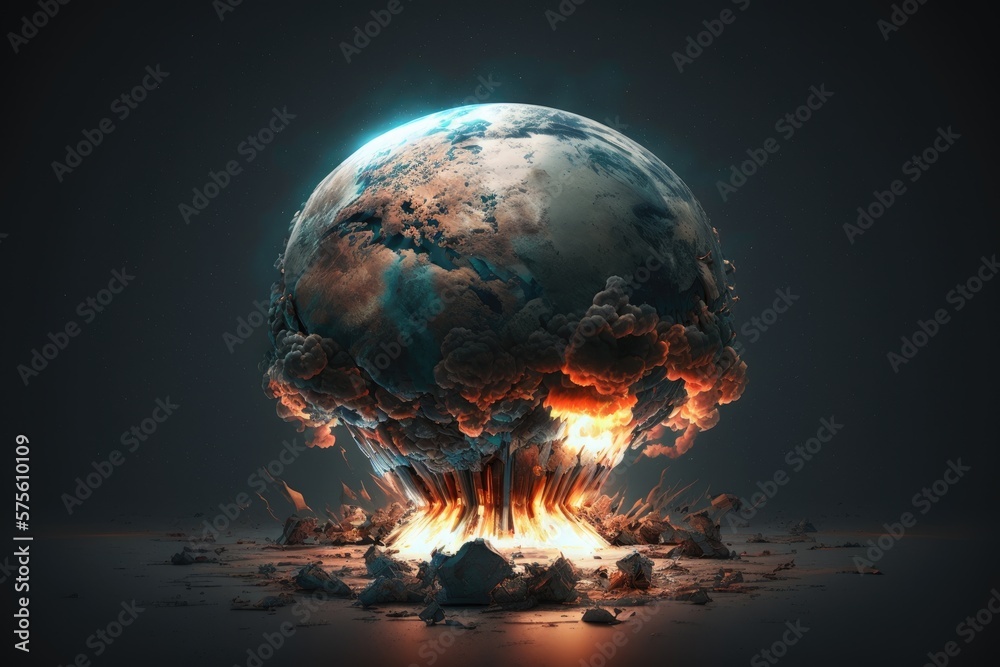 Catastrophic Consequences - The Earth Crushed After Nuclear Explosion ...