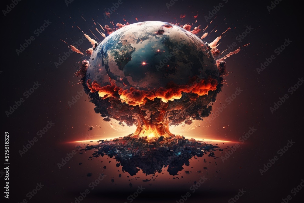 Unimaginable Destruction - Earth Crushed After Nuclear Explosion ...