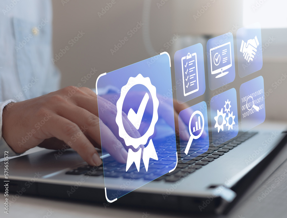 certification concept comply with requirements and standards Stock ...