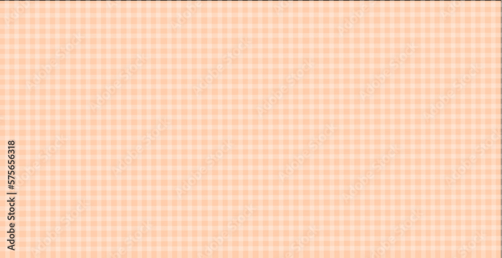Orange plaid background vector illustration. Stock Vector | Adobe Stock