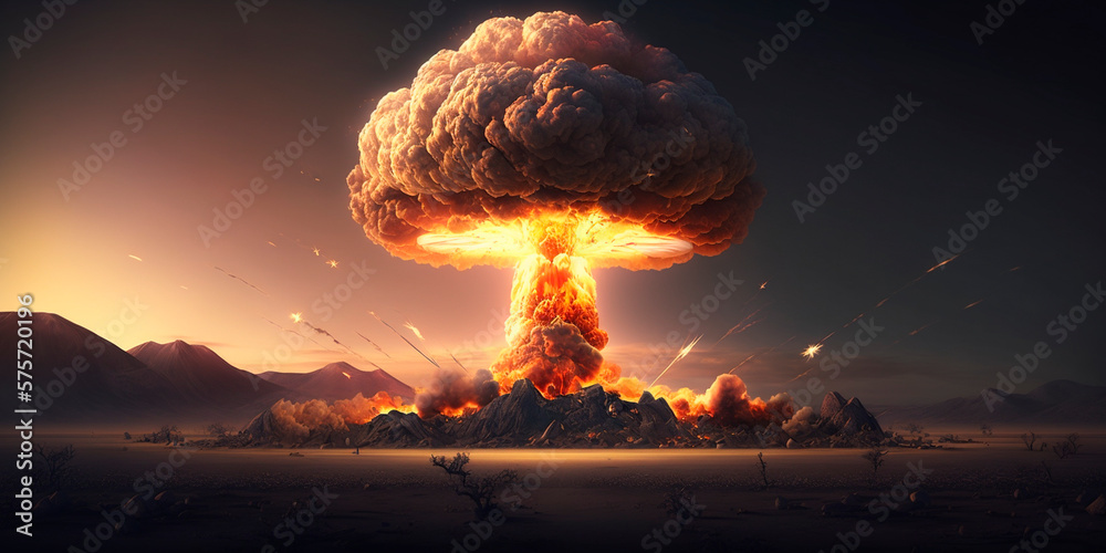 Apocalyptic Scene: Devastating Nuclear Explosion and its Effects on the ...