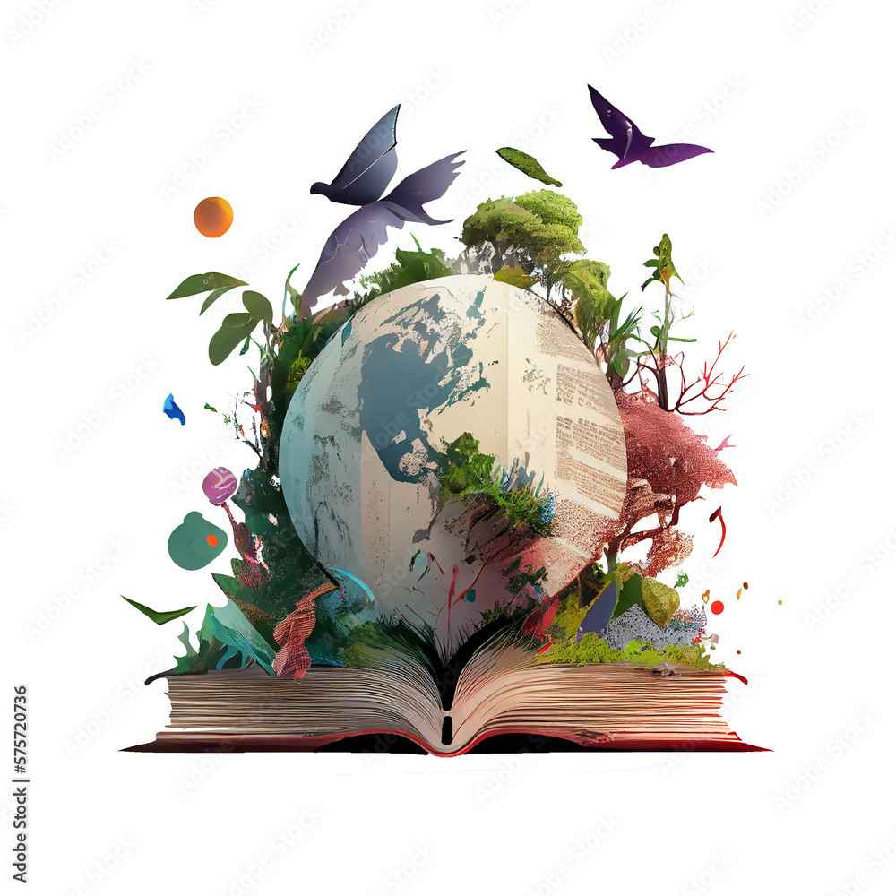 World poetry day object transparent png background, poetry day element ...