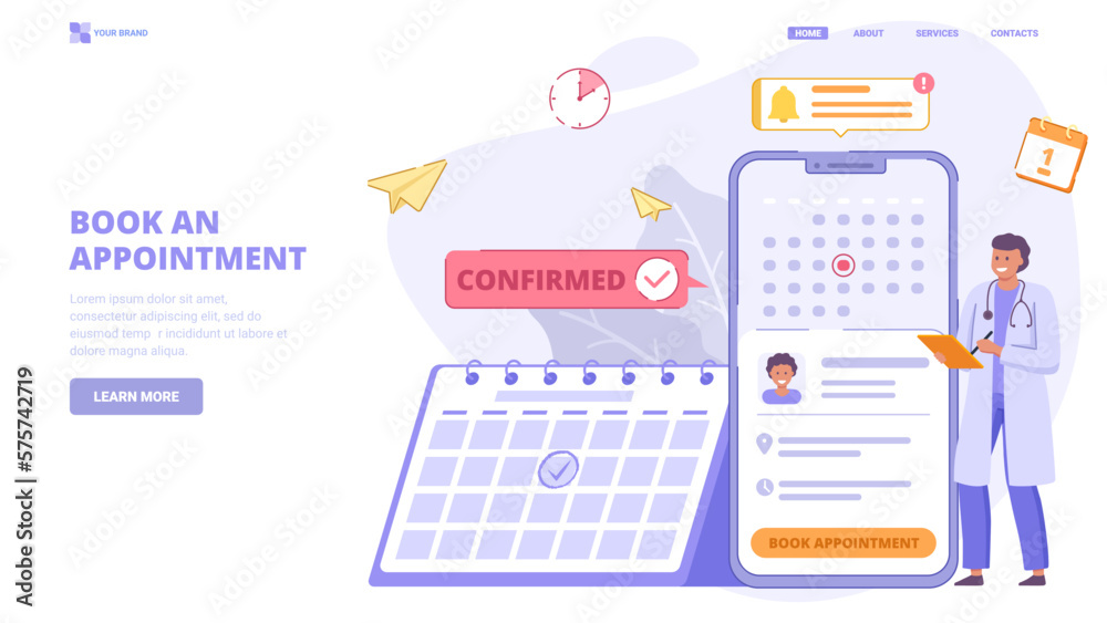 Book an appointment online, visit hospital, schedule meeting with ...