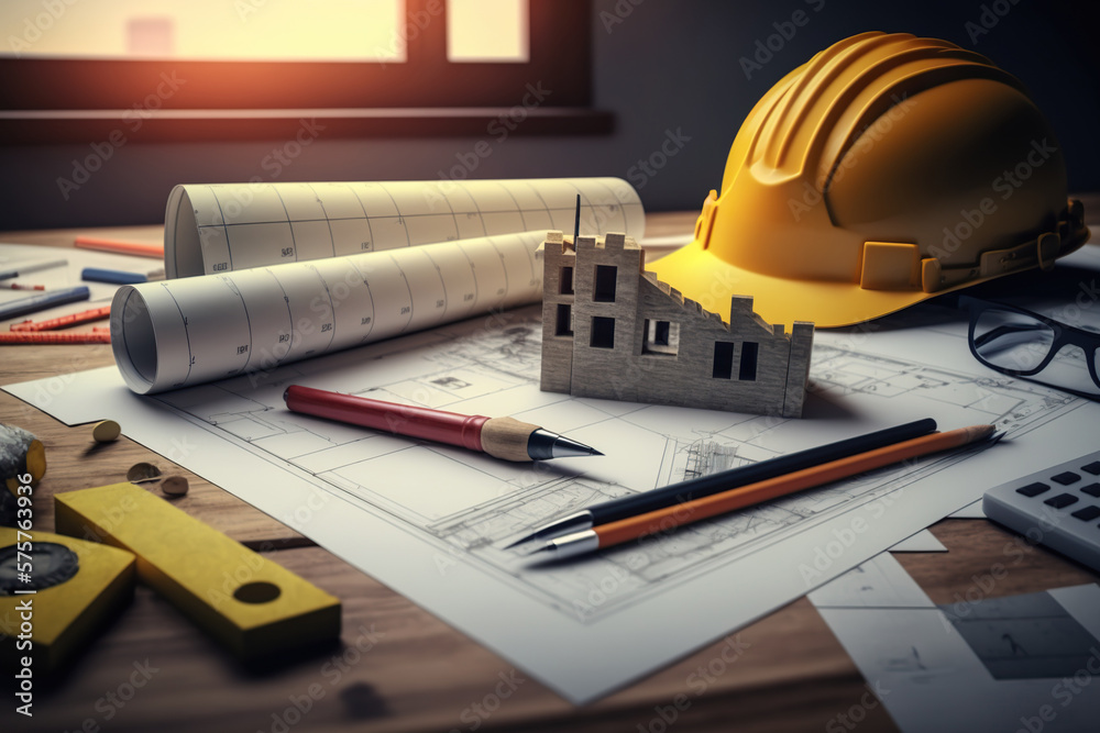 Customized construction. tailoring your project to your needs, concept ...