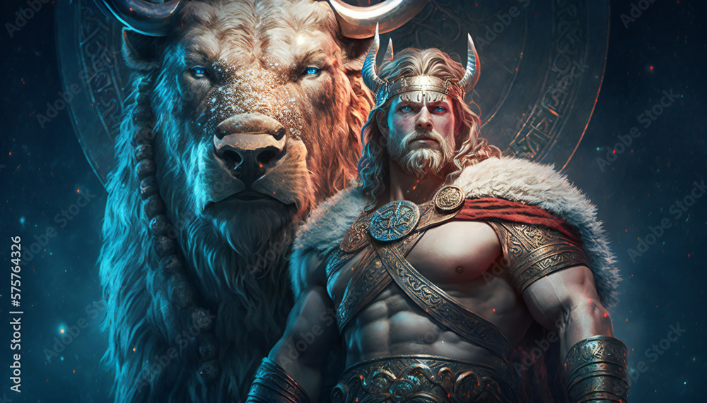 Freyr the god of male virility and good weather - German gods ...