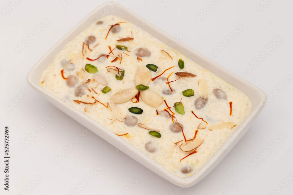 Creamy Rice Pudding Also Called Kheer, Payasam, Payesh, Khir Or ...