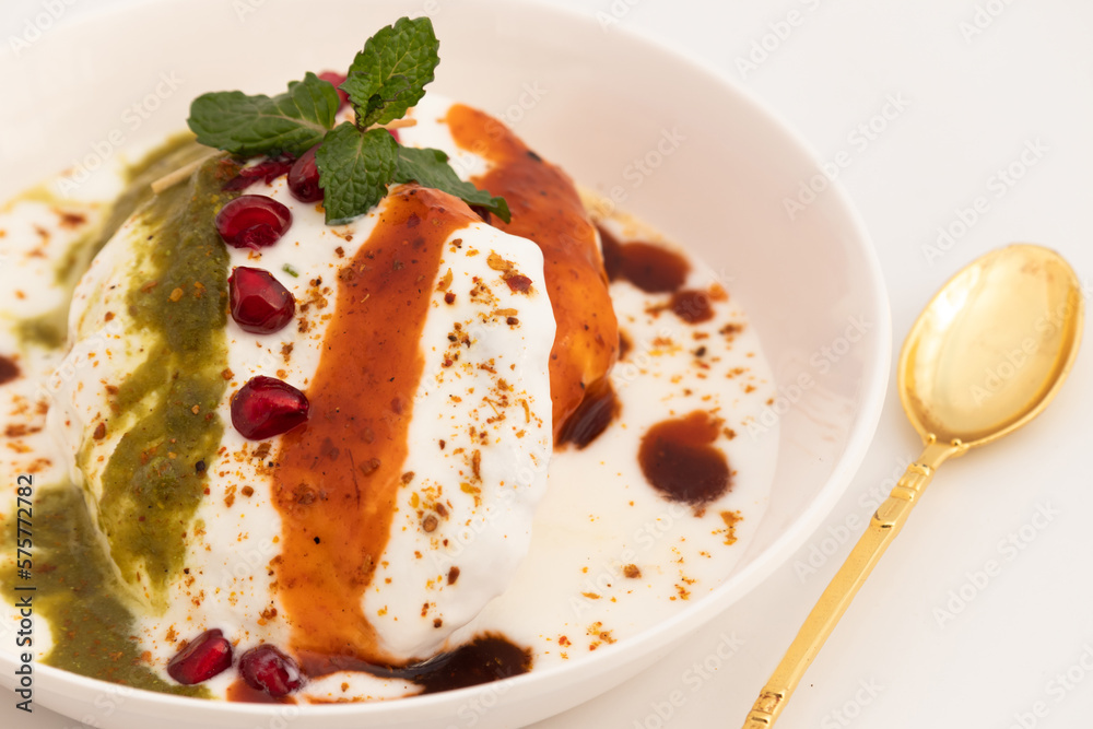 Dahi Bhalla Also Called Dahi Vada, Dahi Bhalle Or Dahi Bada Are Fried ...