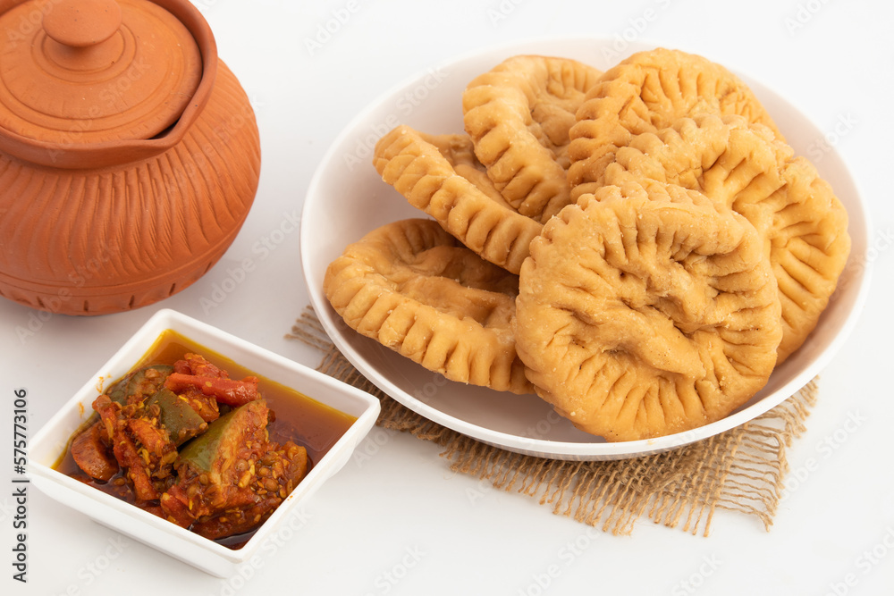 Spiced Masala Mathri Also Called Matthi, Mathiya, Mathi, Farsi Poori ...