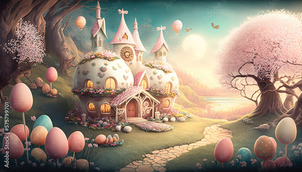 Easter Party in Enchanted Valley with Fairytale Cottages - a magical ...