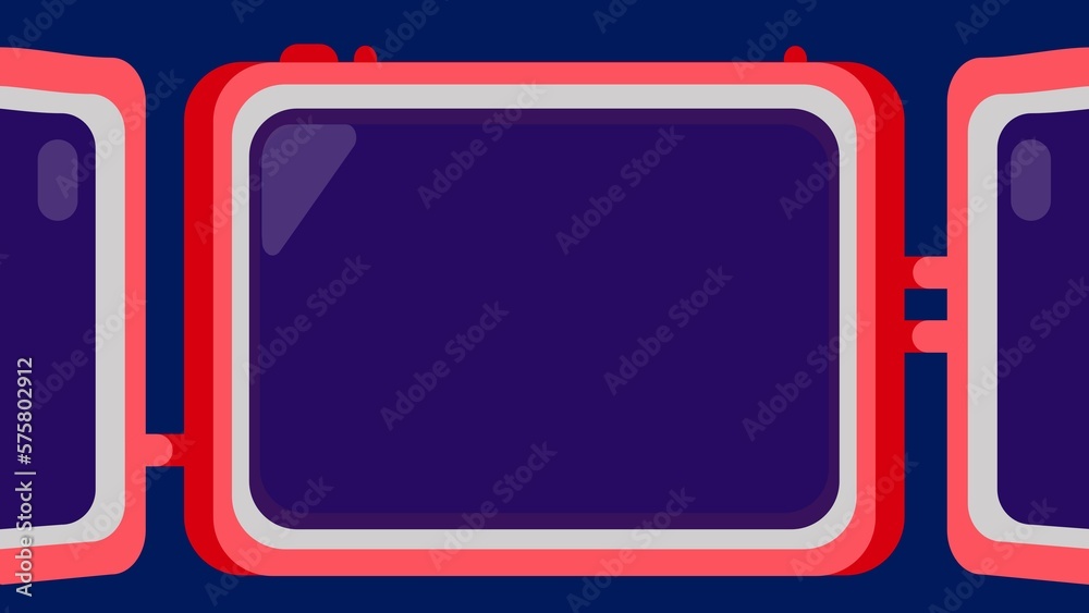 Creative Board Slide Background for PowerPoint Stock Illustration ...