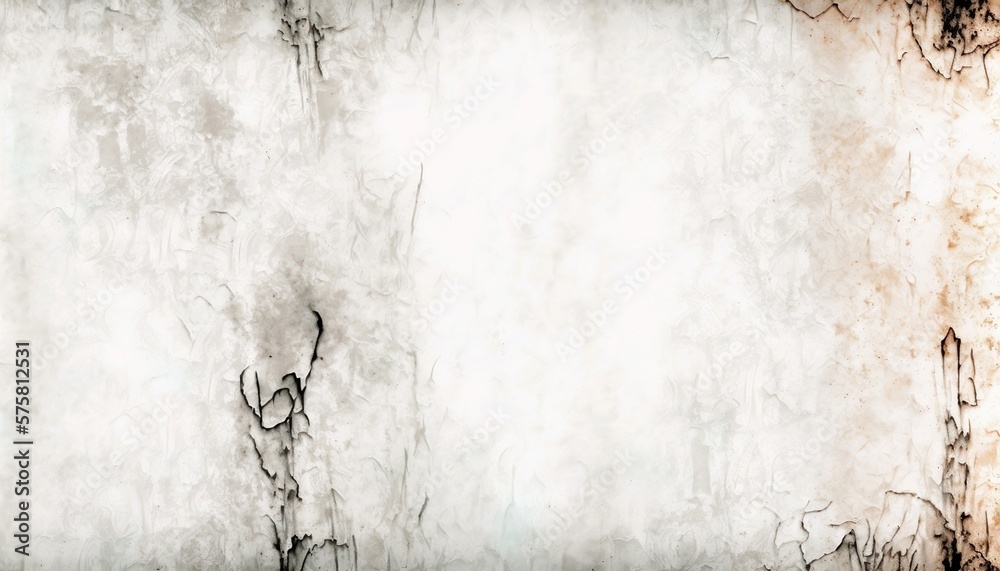 Horror texture white background with space for design Generative AI ...