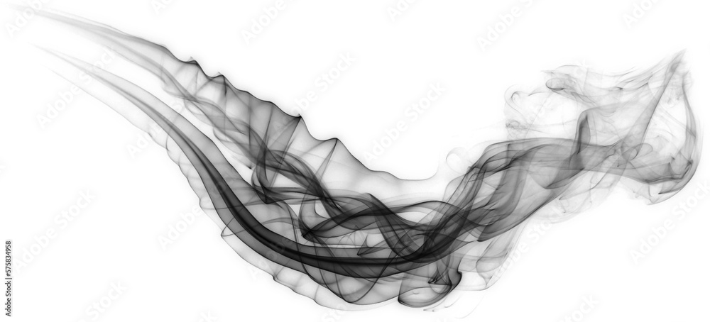 Dynamic abstract black smoke overlay Stock Illustration | Adobe Stock
