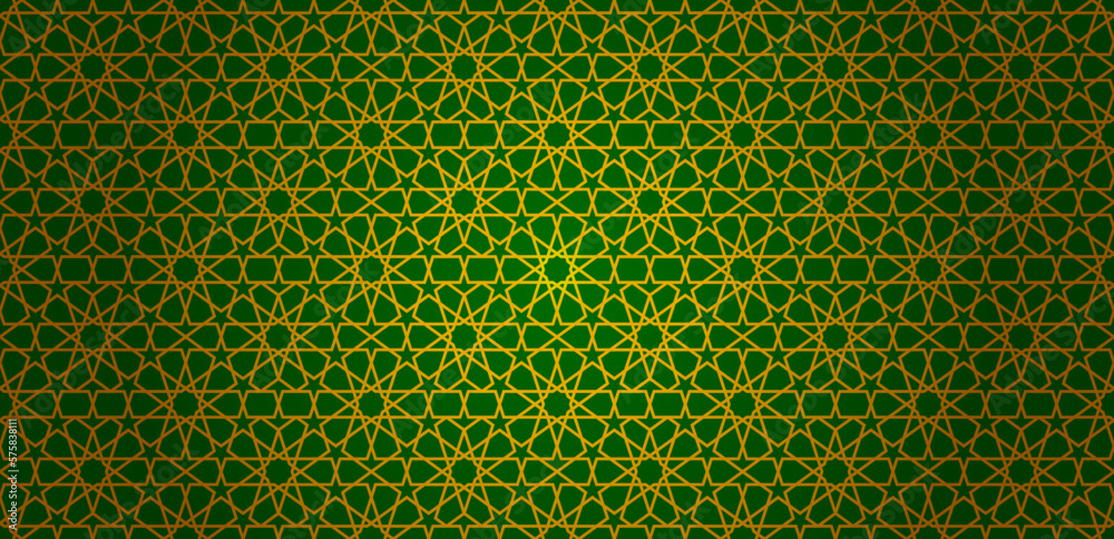 Islamic Background Vector Abstract Geometric Ornament pattern Backdrop ...