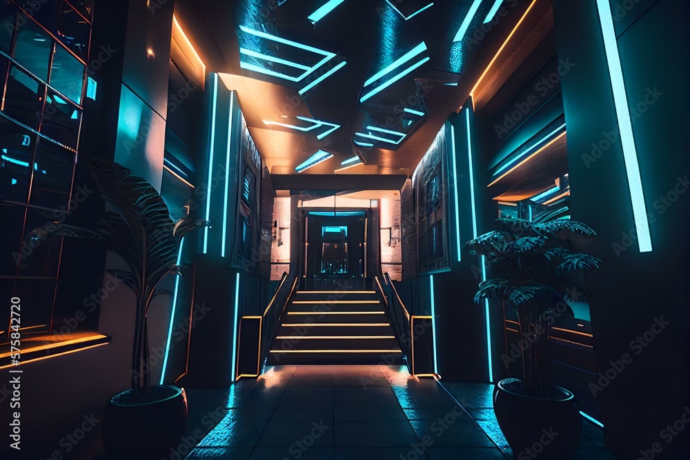 futuristic and sci-fi space that features groundbreaking architecture ...