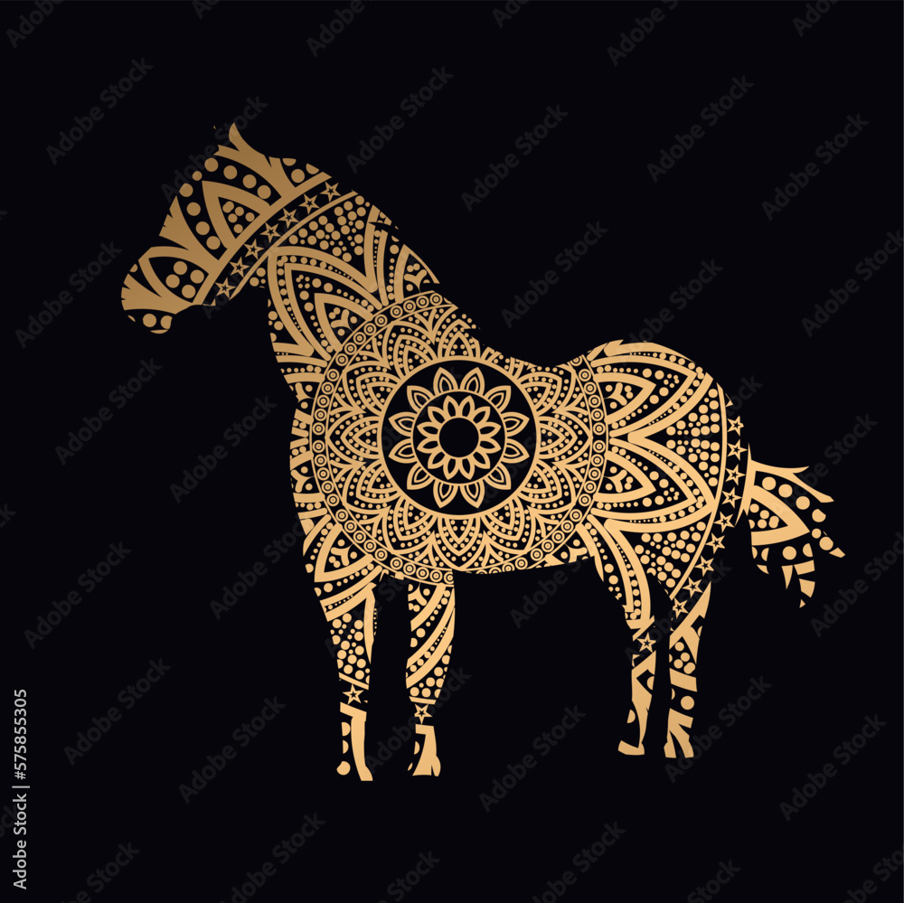 Mandala animal coloring book page for kids and adult mandala designs ...