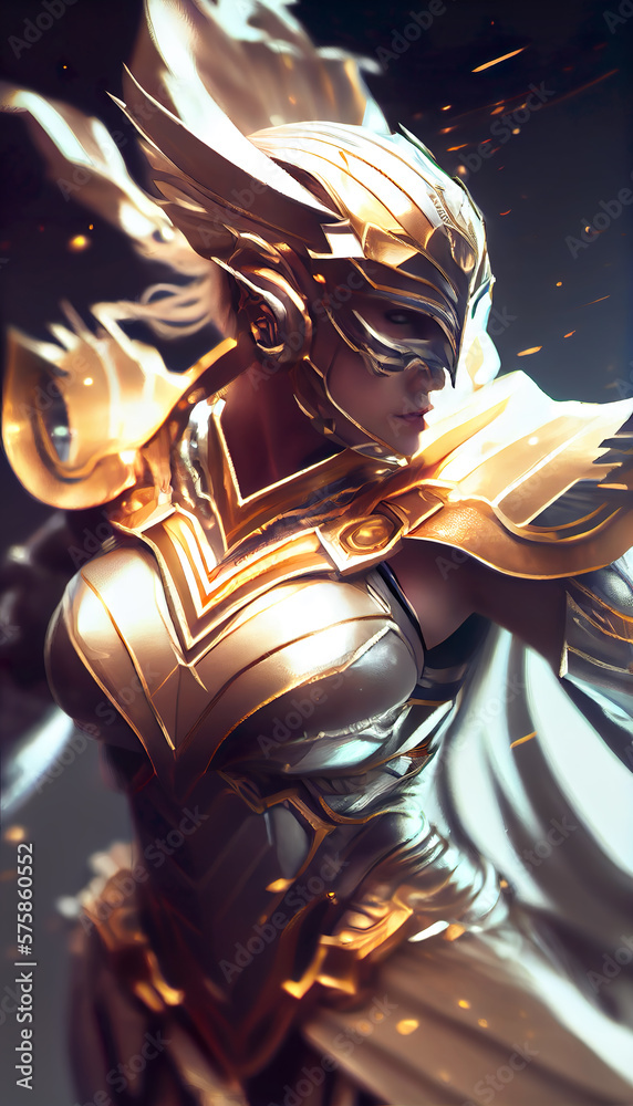 illustration of Athena. Ancient Greek God, Athena goddess of battle ...