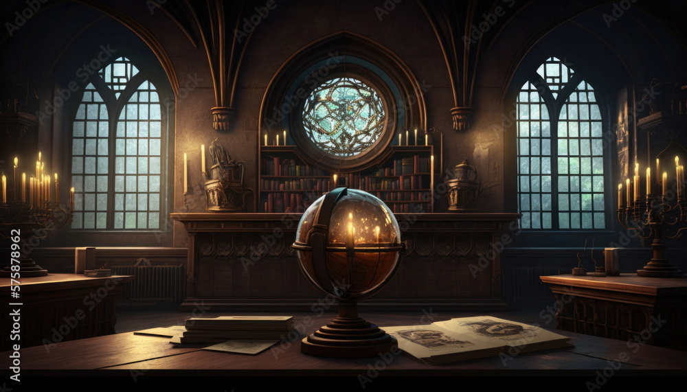 Hogwarts castle school witchcraft wizardry classroom old wizard room ...