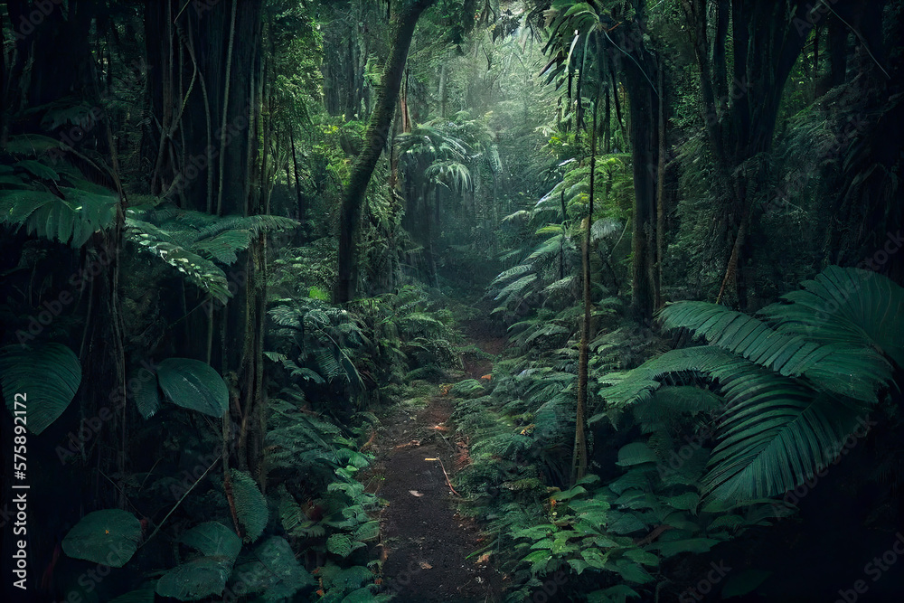 tropical rainforest is a dense, lush forest located in tropical regions ...