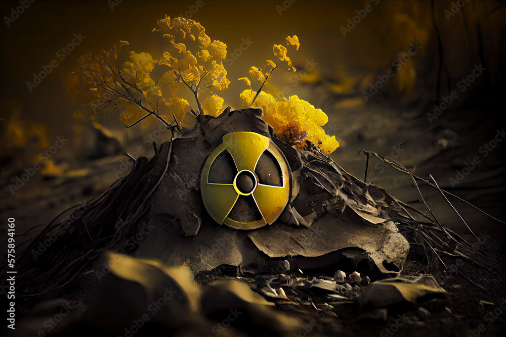 Radioactive pollution can take many forms, including airborne particles ...