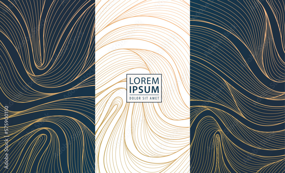 Set of vector design elements: labels, frames, wedding invitations ...