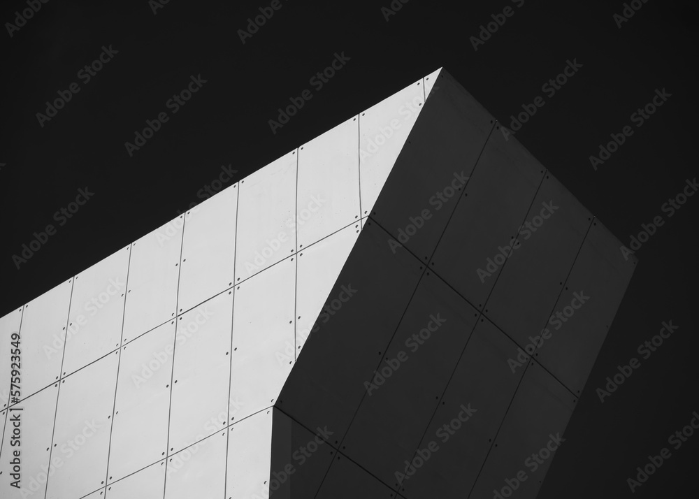 Architecture exterior Building facade Tile pattern Shade shadow Stock ...