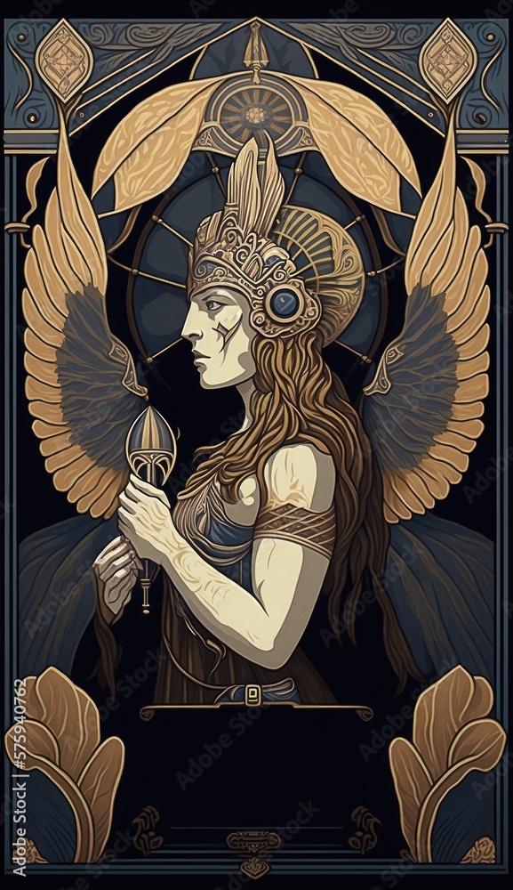 The Egyptian God, Seth – God of War. AI generative illustration in art ...