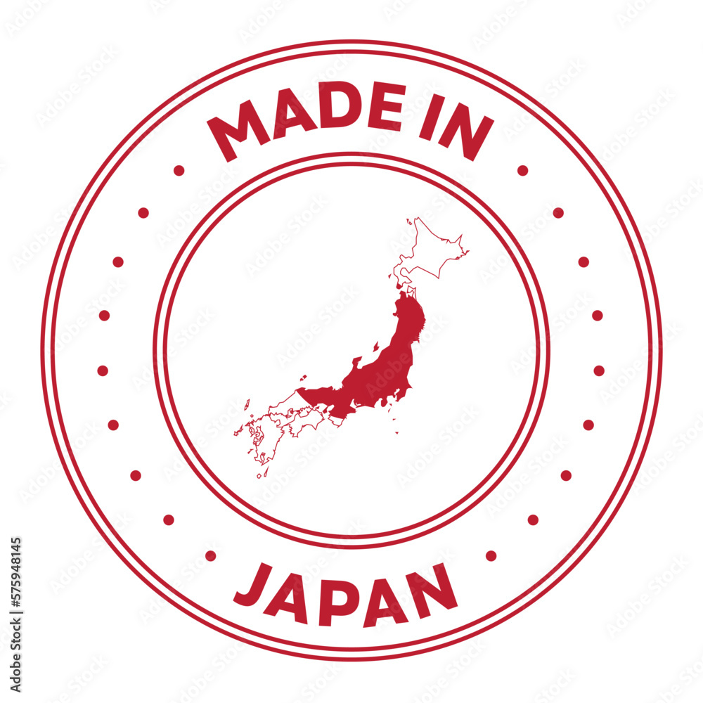 Made in Japan icon seal. japanese product icon, suitable for commerce ...