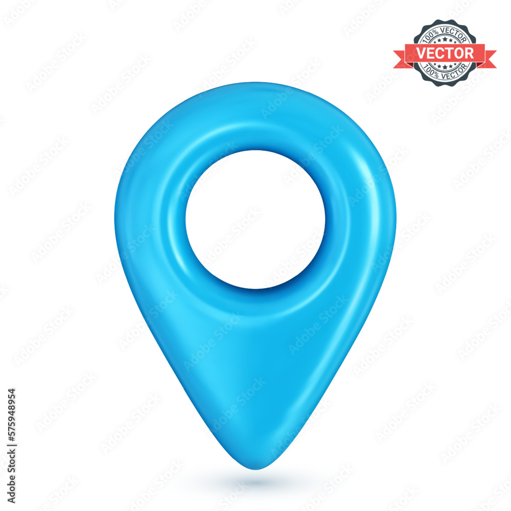 Poster Map pointer or GPS location icon – Tableau | Europosters