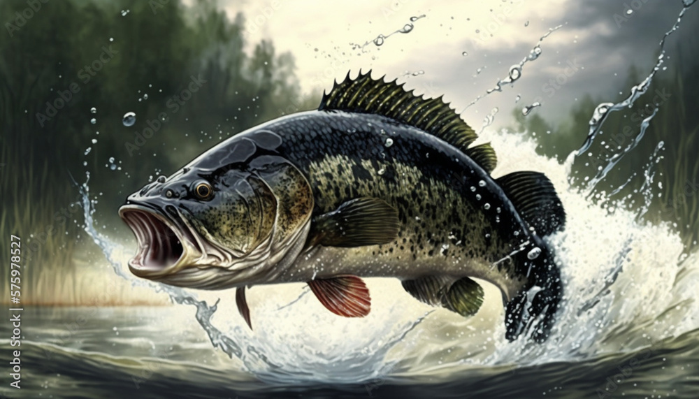 Surface tension creates a fascinating ripple effect in the water ...