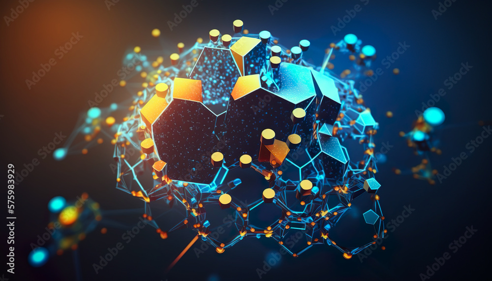 system of digitalization processor or Neural networks of Artificial Intelligence.power and ...