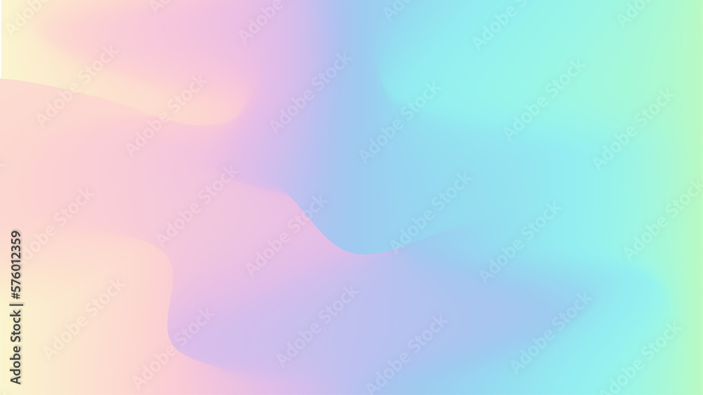 Pastel Glow Colors Smooth Gradient Rainbow Defocused Blurred Motion ...
