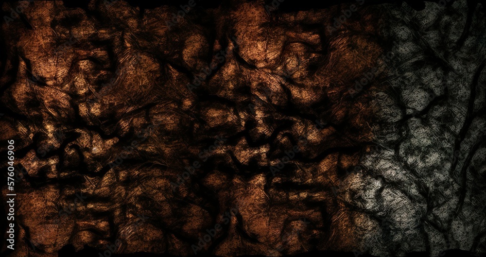 Scary wall background, horror texture for background Generative AI ...
