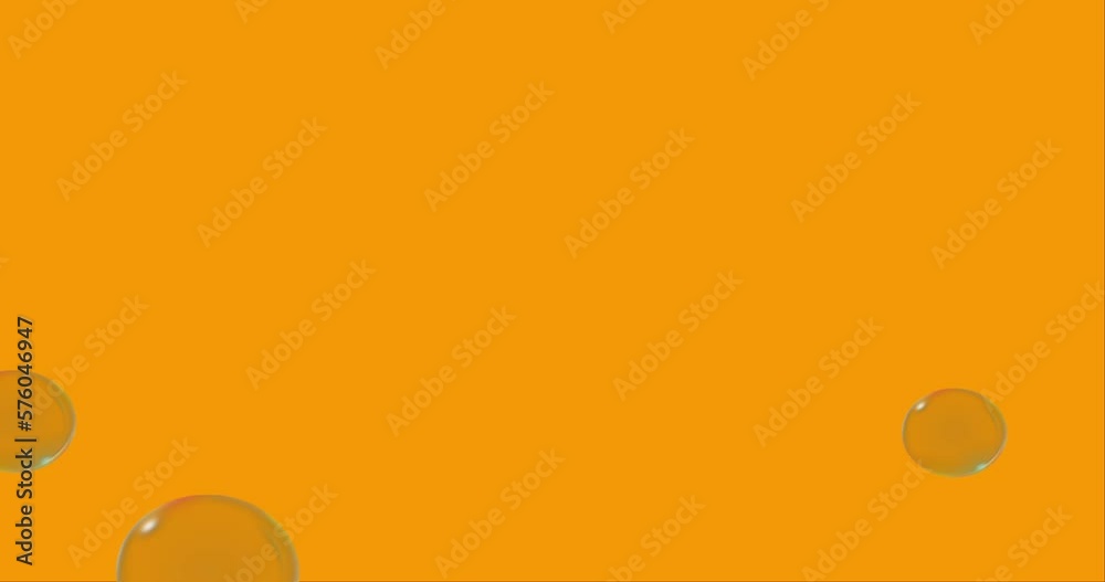 Video Stock Yellow Bubbles: A Vibrant and Dynamic Full HD 4K Video ...