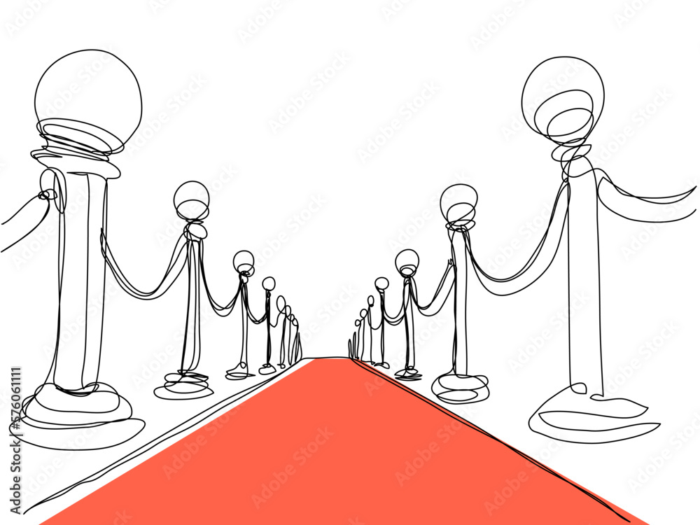 Red Carpet Clip Art Border