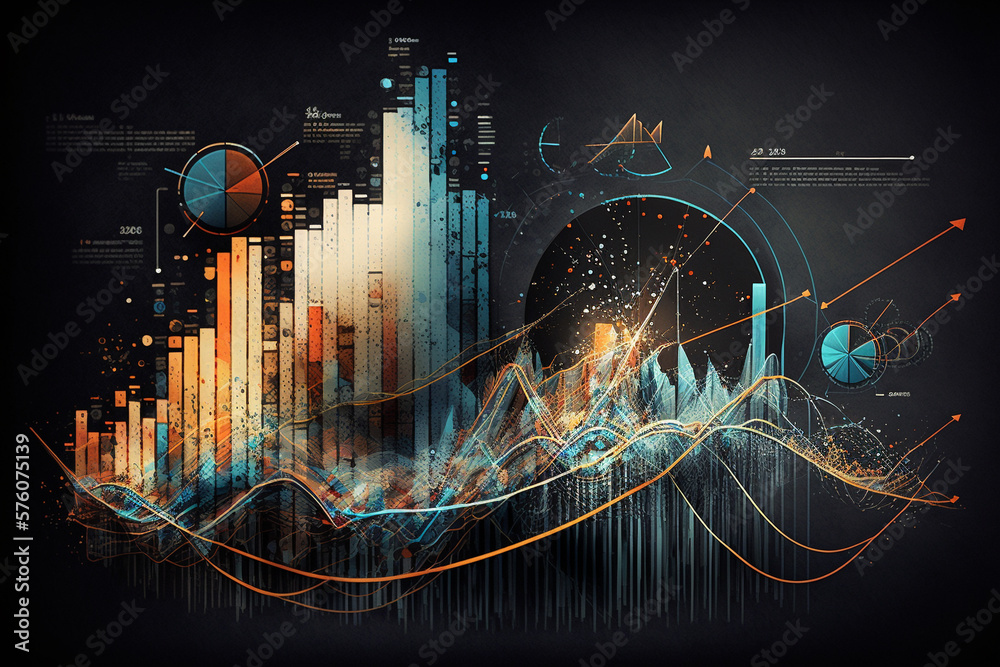 Data in Motion: Exploring the Artistry of Financial Charts. AI ...