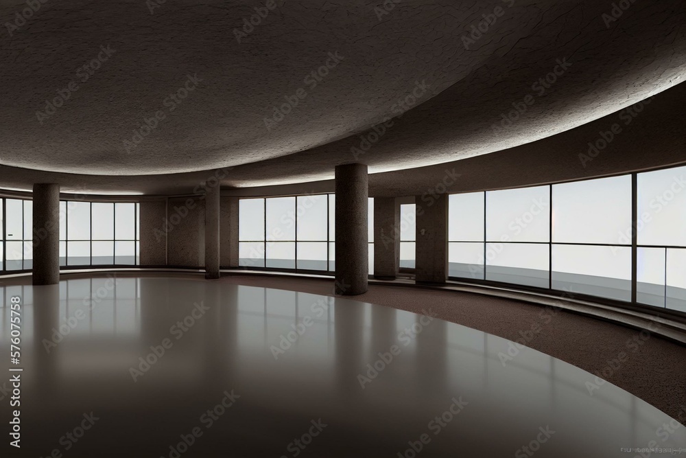 Full spherical seamless hdri panorama 360 degrees in interior of large ...