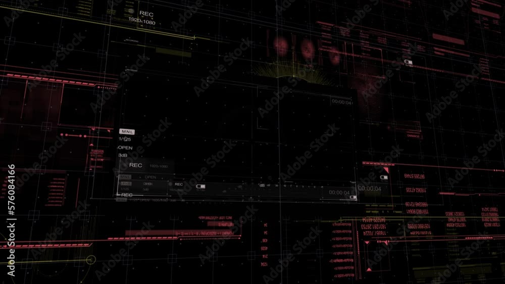 Virtual reality. Futuristic VR head-up display design. Sci-Fi helmet ...