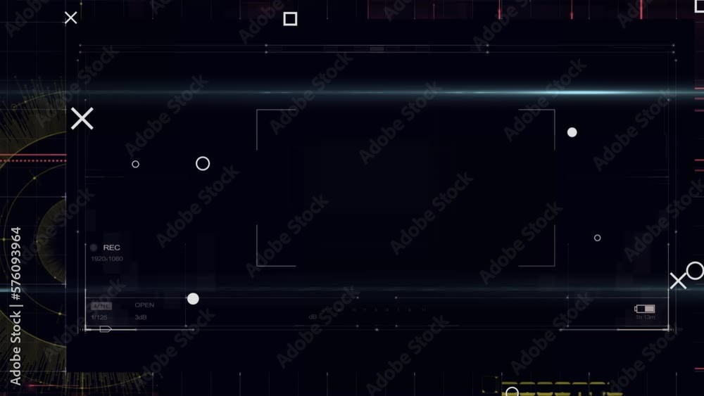 Virtual reality. Futuristic VR head-up display design. Sci-Fi helmet ...