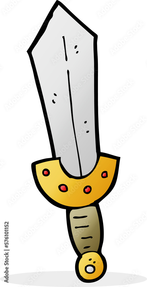 cartoon viking sword Stock Illustration | Adobe Stock