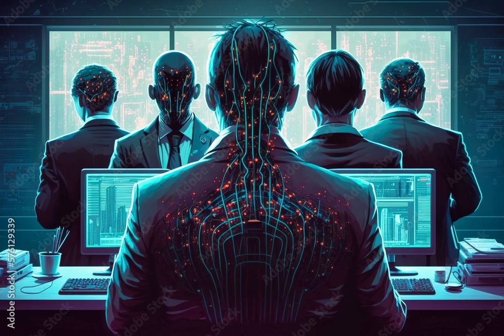 a group of cyber criminals exploits the resources of artificial ...