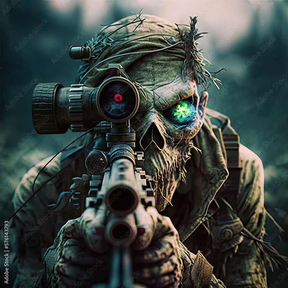 Surviving the Apocalypse: Battling Zombie with Sniper and Evil Forces ...