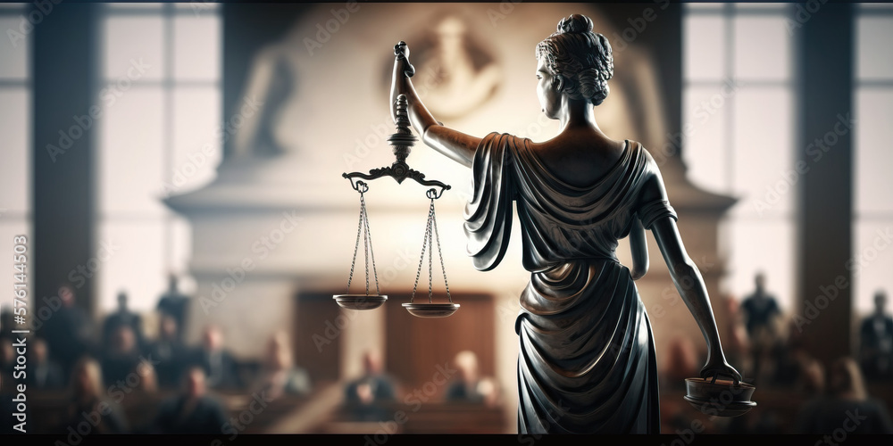 The Iconic Lady Justice: A Symbol of Justice and Equality in a Courtly ...