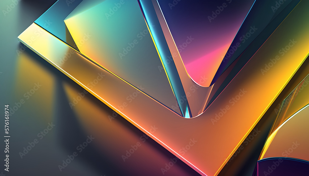 Iridescent glassy gradients texture background Stock Illustration ...