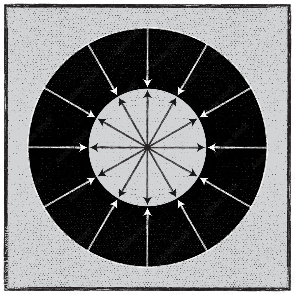 Vetor de The pressure under equilibrium states, each side of the equals ...