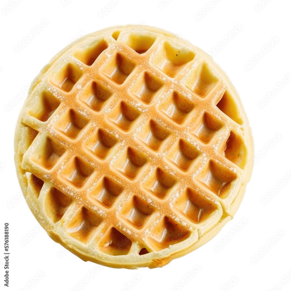 waffle, transparent background png Stock Photo | Adobe Stock