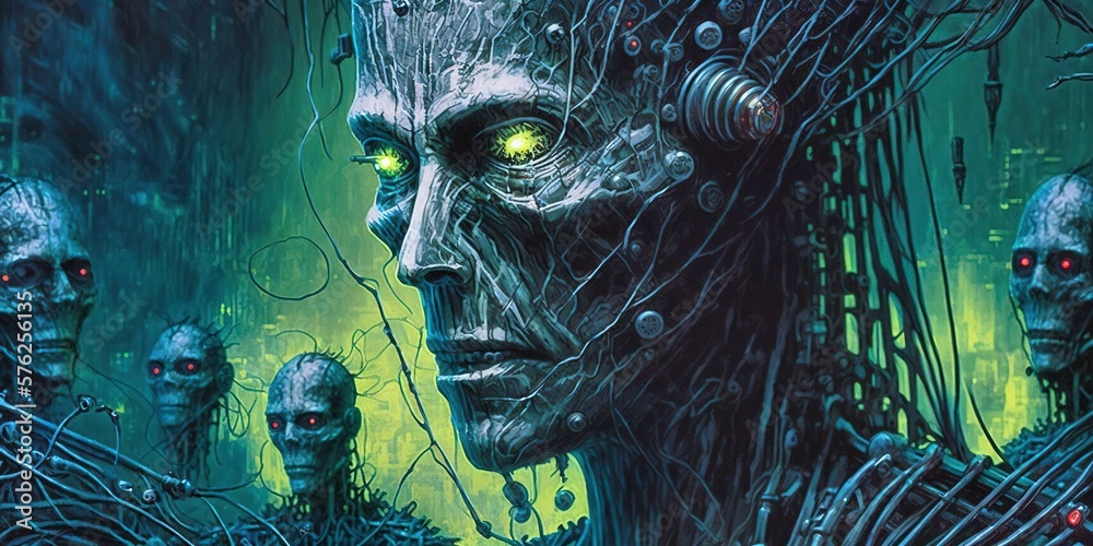 graphical representation of an artificial intelligence that becomes ...