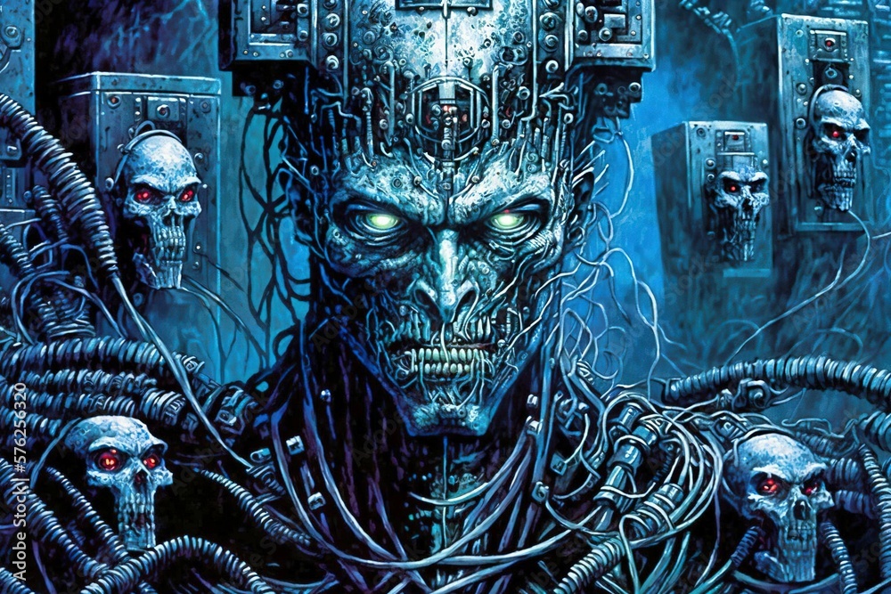 graphical representation of an artificial intelligence that becomes ...