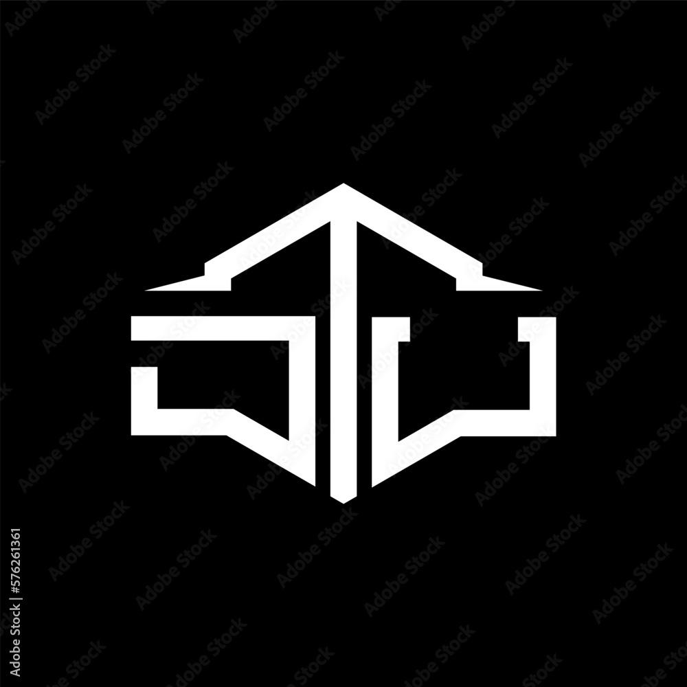 DTU logo, DTU icon, DTU vector, DTU letter, DTU minimalist, DTU flat ...