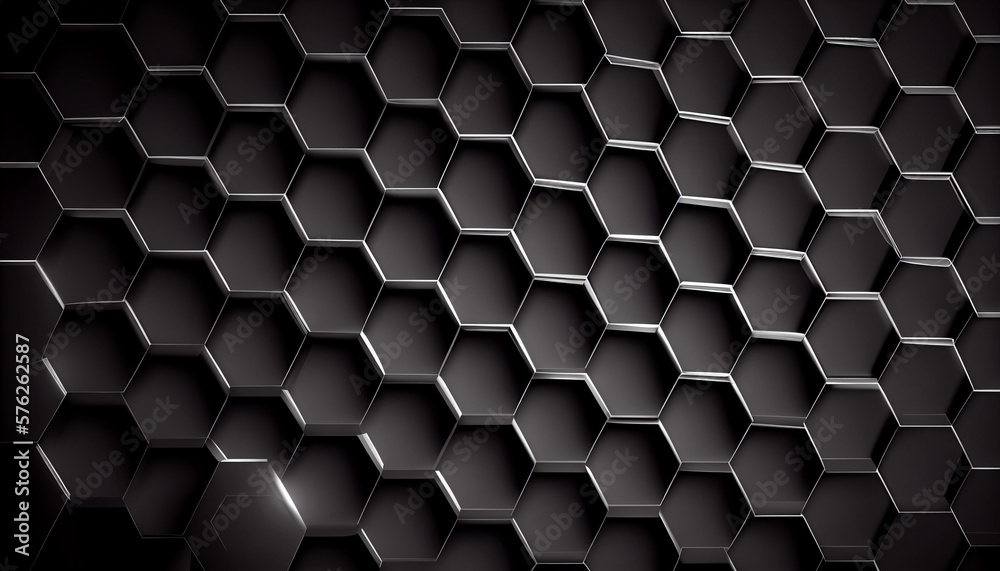 hexagon, wallpaper, screen saver, metal Stock Illustration | Adobe Stock